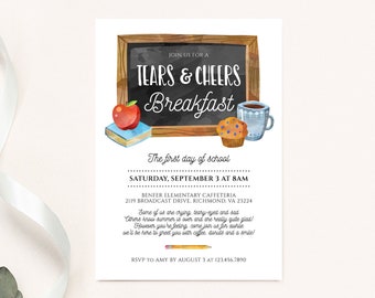 Tears of Cheers Invite - Etsy