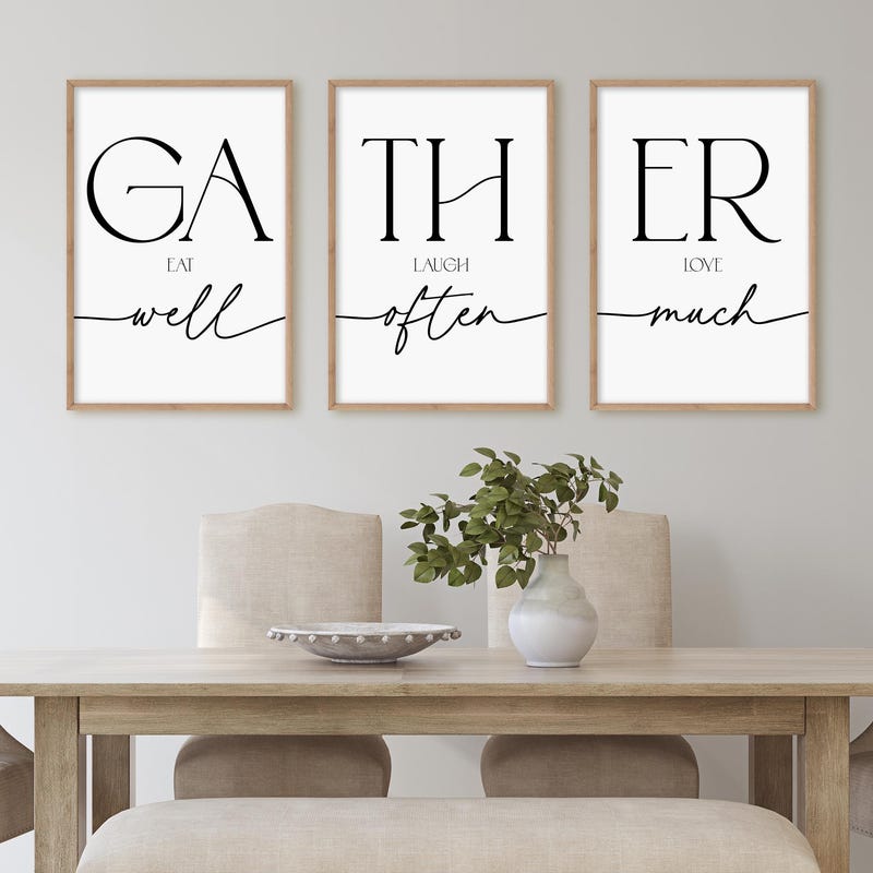 Gather Eat Laugh - Etsy