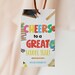 Cheers to A Great School Year Back to School Gift Tag, First Day of ...
