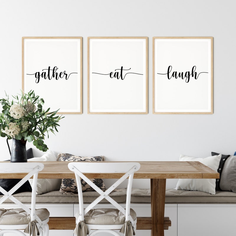 Gather Eat Laugh - Etsy