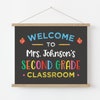 School Counselor Office Personalized Welcome Sign, Child Counselor Door ...