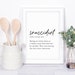 Kitchen Wall Decor Set of 3 Kitchen Definition Signs Hangry - Etsy