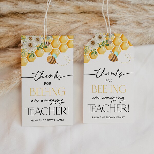 Thank You for Bee Ing Amazing - Etsy