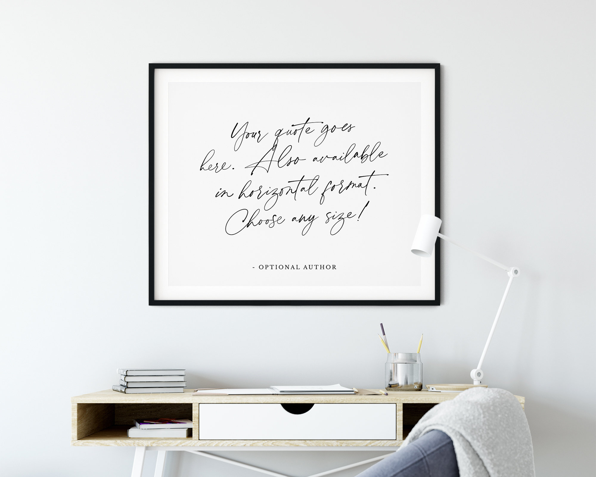 Custom Quote Sign Personalized Printable Poster Your Words | Etsy