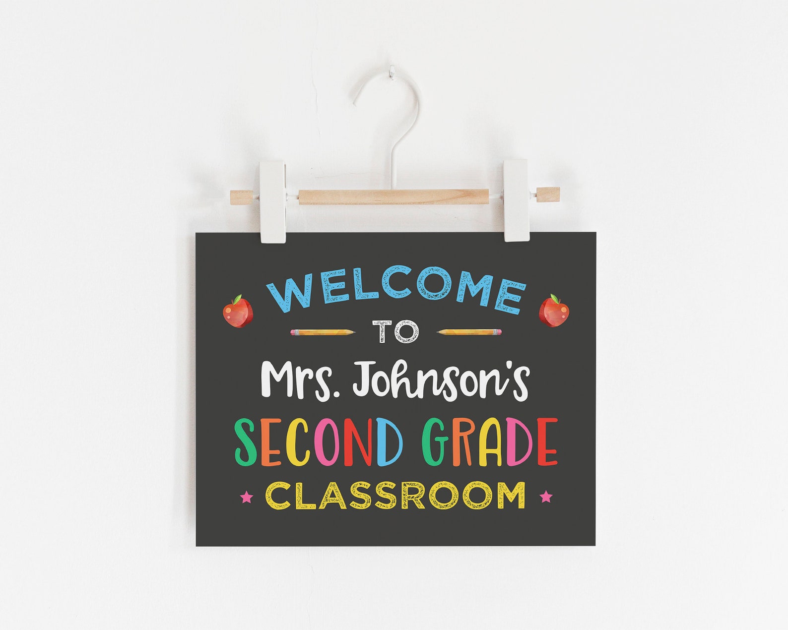 Classroom Welcome Sign Editable Teacher Class Door Sign - Etsy