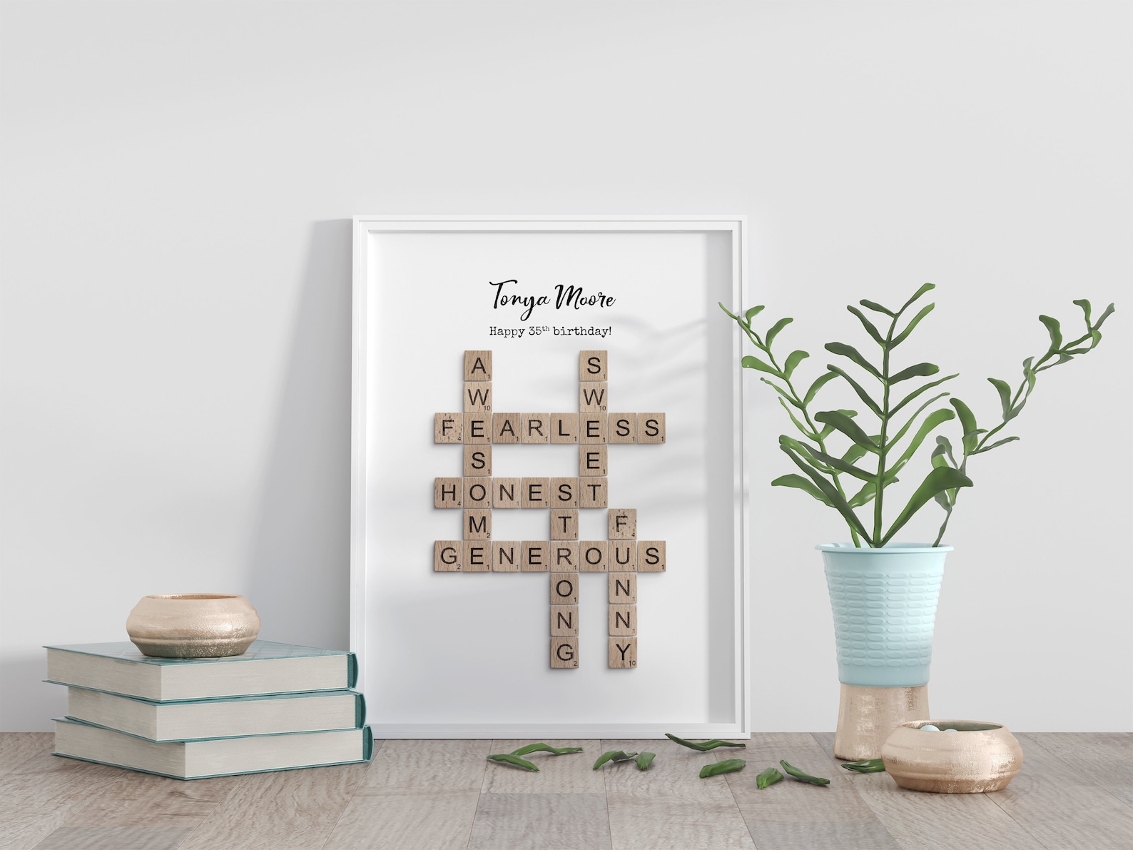Personalized Retirement Gifts, Custom Crossword Puzzle Printable ...