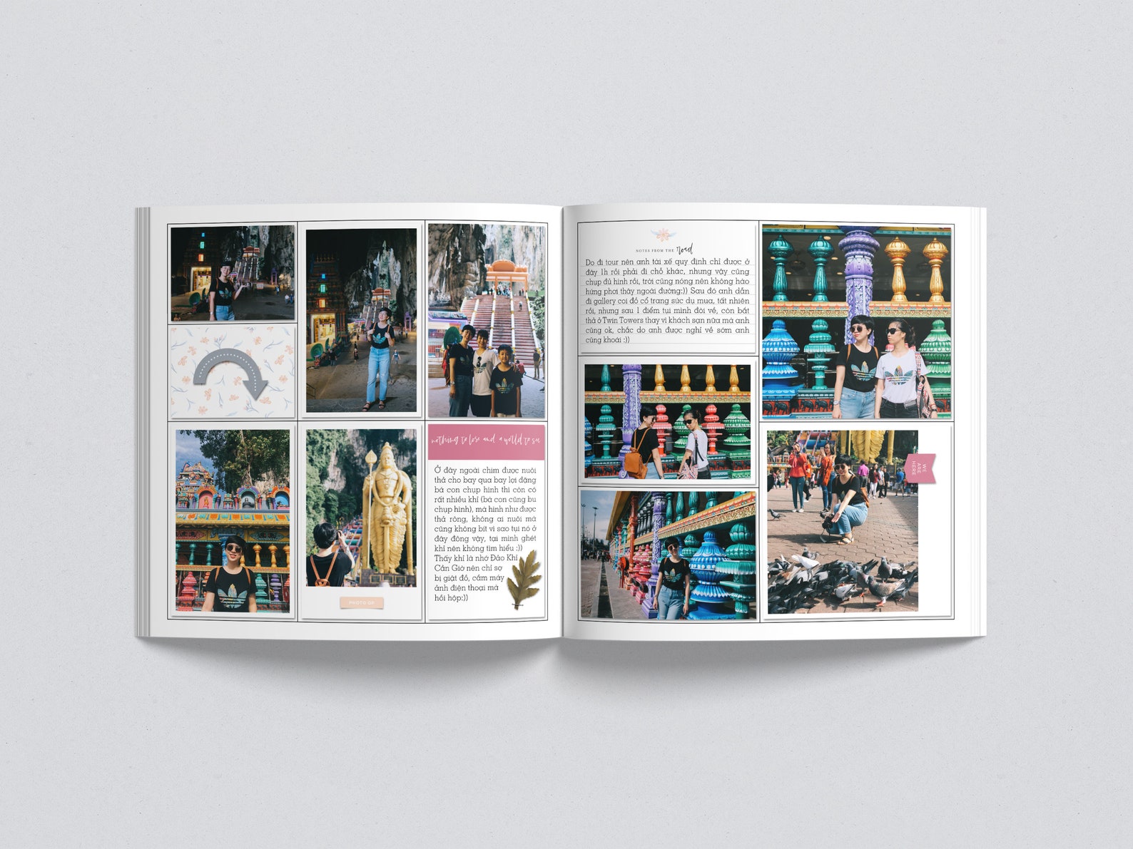 Square Photobook Template 1212 Digital Scrapbooking - Etsy