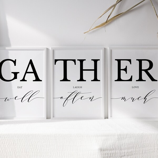 Gather Eat Laugh - Etsy
