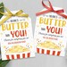 Popcorn Tag Editable No One is Butter Than You Volunteer - Etsy