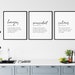 Kitchen Wall Decor, Set of 3 Kitchen Definition Signs, Hangry ...