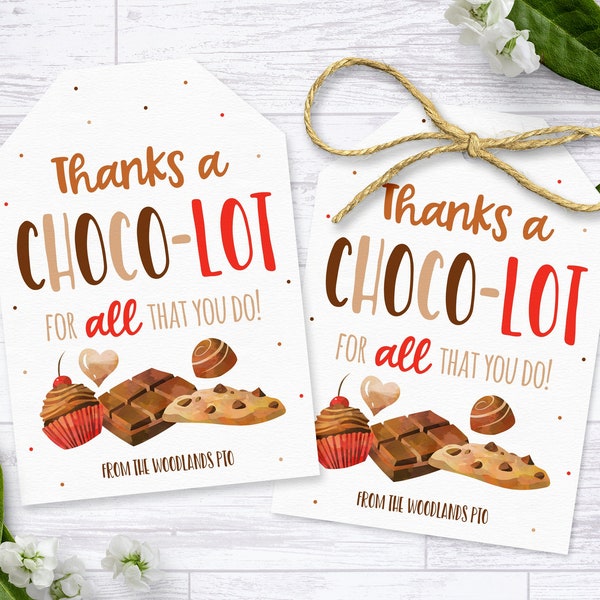 Thanks a Choco Lot - Etsy