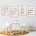 Neutral Alphabet Posters Earthy Wall Art Educational Prints - Etsy