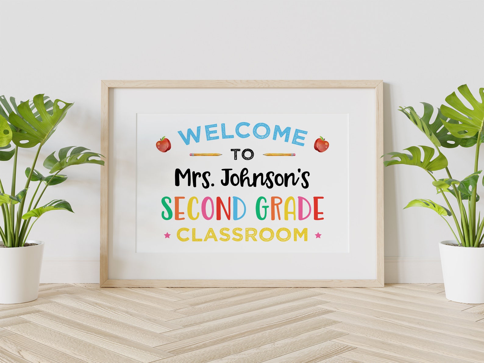 Classroom Welcome Sign Editable Teacher Class Door Sign - Etsy