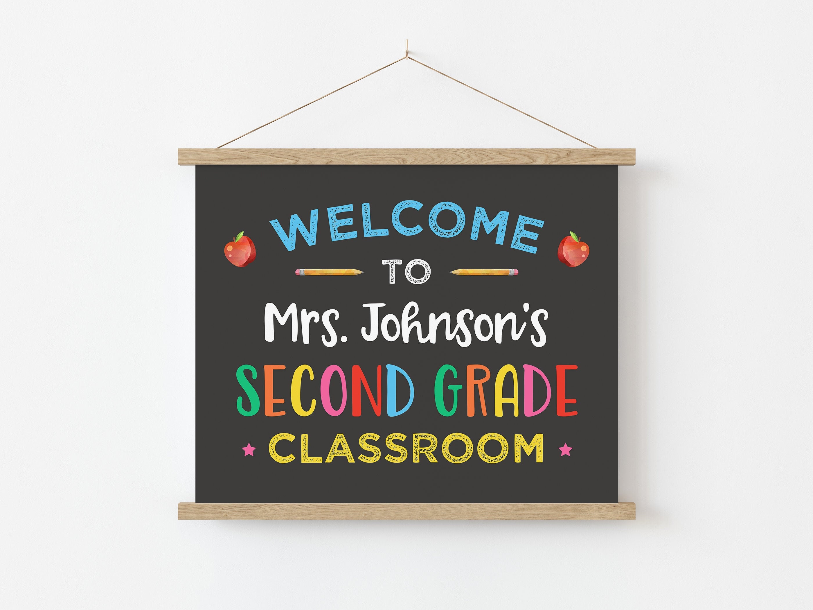 Classroom Welcome Sign Editable Teacher Class Door Sign - Etsy