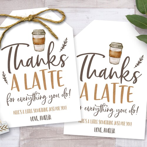 Thank You Gift Tags Teacher Staff Employee Nurse Volunteer | Etsy