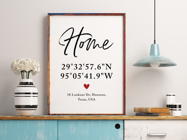 House Coordinates Sign at Nick Mendoza blog