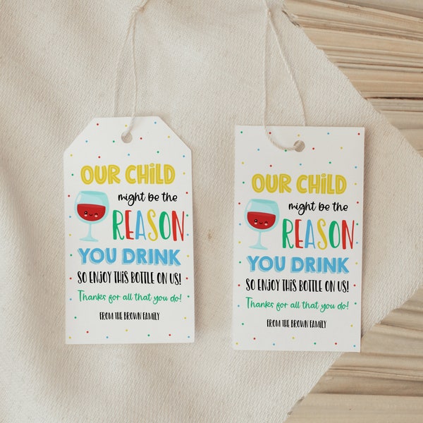 Teacher Wine - Etsy