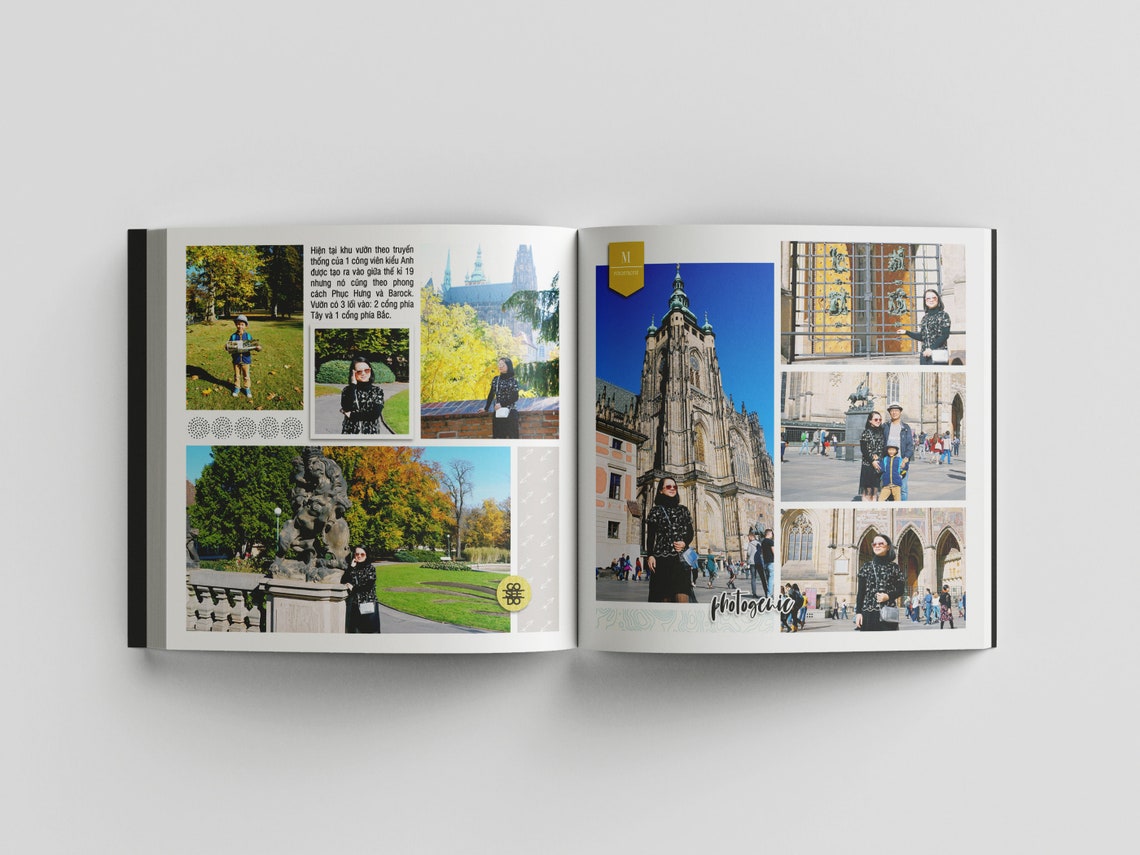 Travel Album Templates Photobook Templates Digital - Etsy