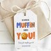 Editable Muffin Gift Tag Muffin Without You Teacher Thank You - Etsy