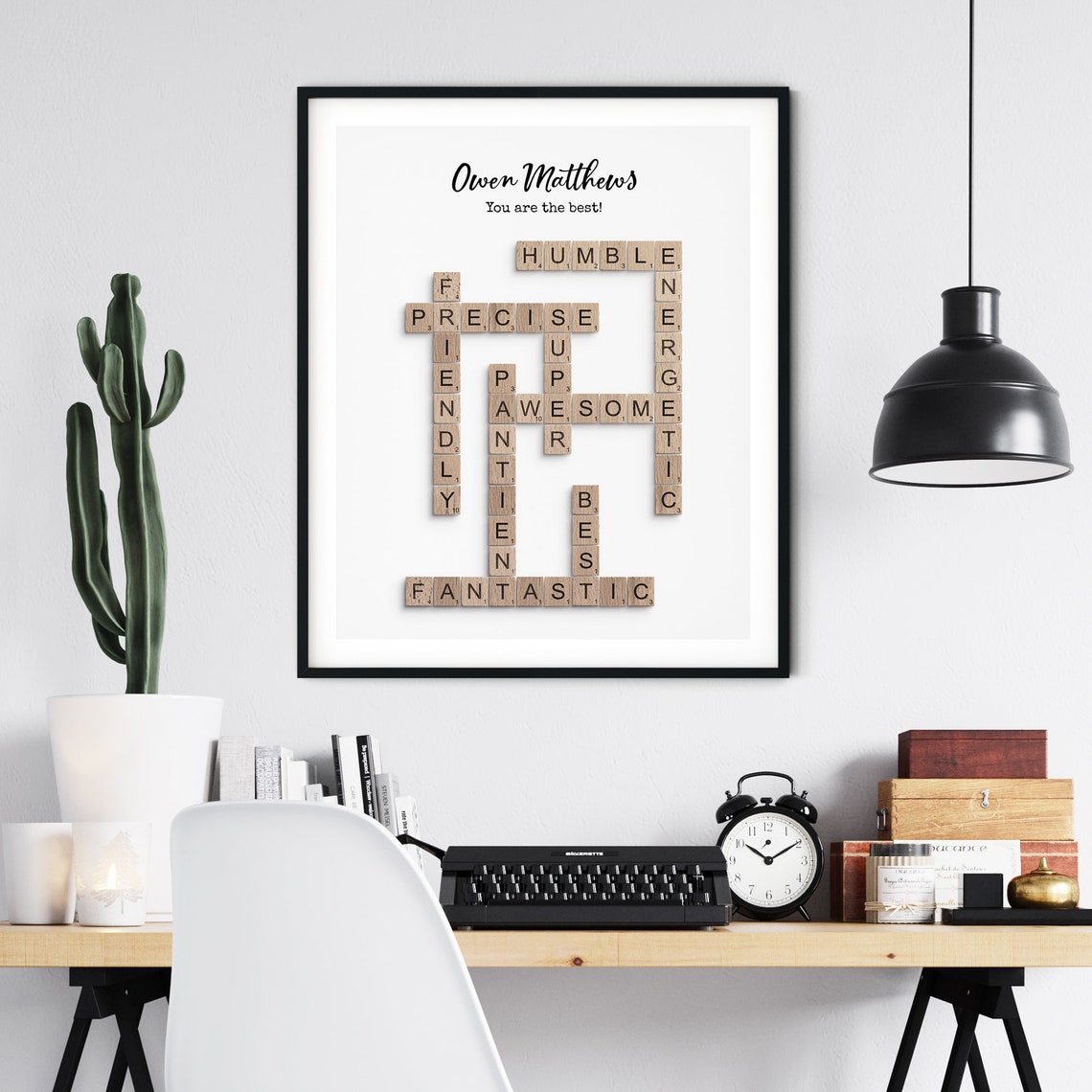 Personalized Retirement Gifts, Custom Crossword Puzzle Printable ...