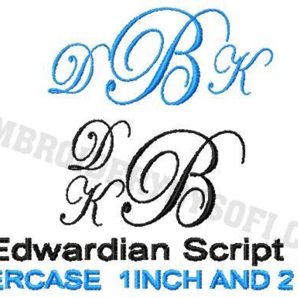 Edwardian Script - Etsy