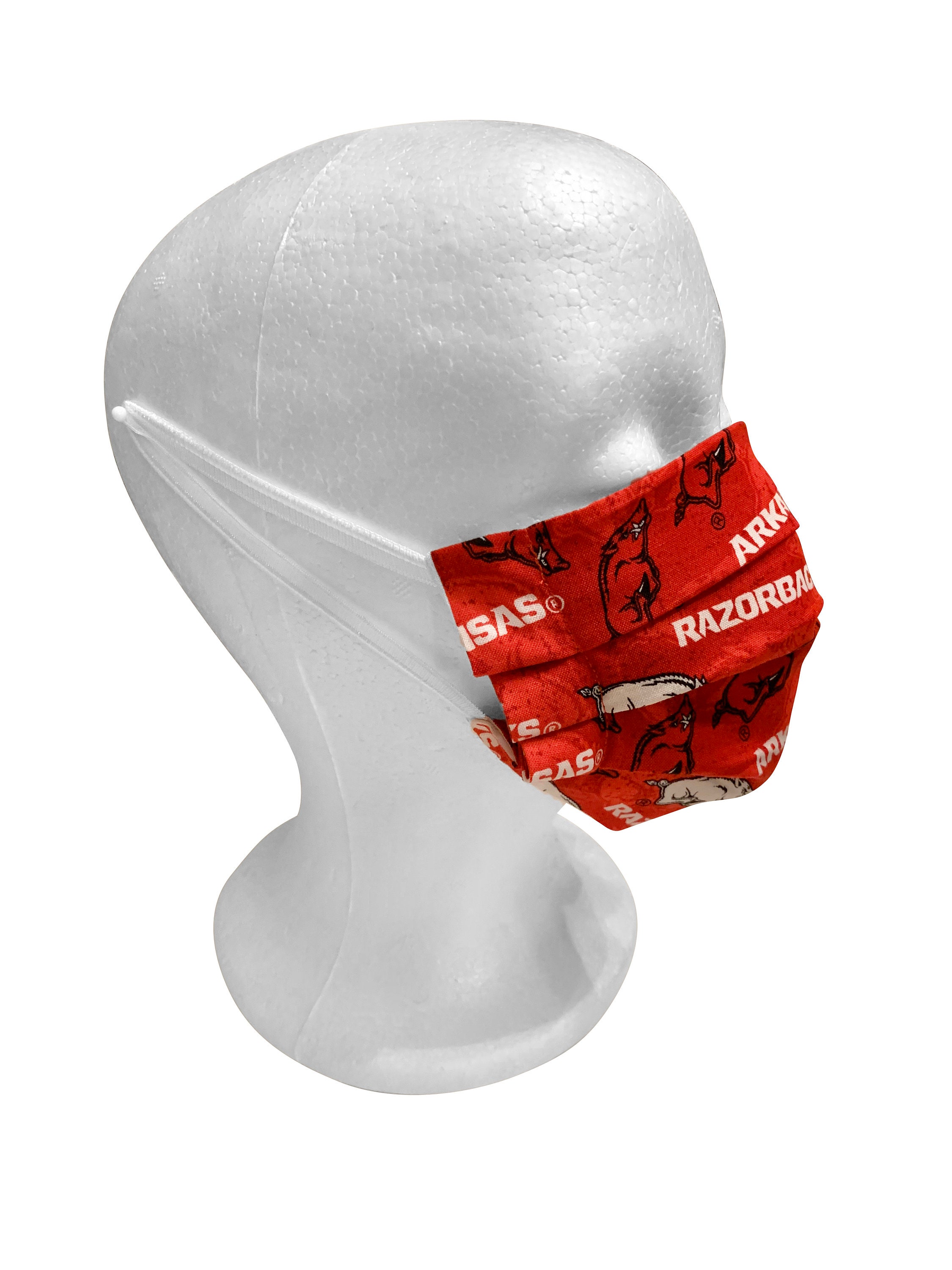 Arkansas Razorbacks Football Sports Team Cloth Fabric Face - Etsy