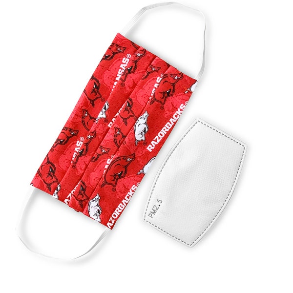 Arkansas Razorback Cotton Fabric - Etsy