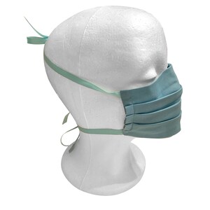 Adjustable Cloth Fabric Face Mask With Mask Filter 100% Cotton Washable ...