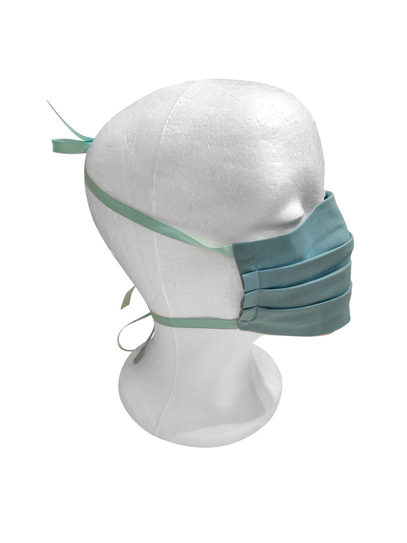 Adjustable Cloth Fabric Face Mask With Mask Filter 100% Cotton Washable ...