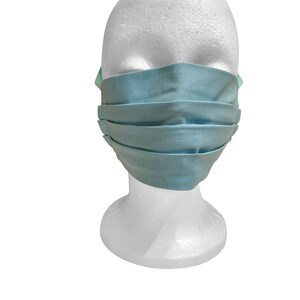 Adjustable Cloth Fabric Face Mask With Mask Filter 100% Cotton Washable ...