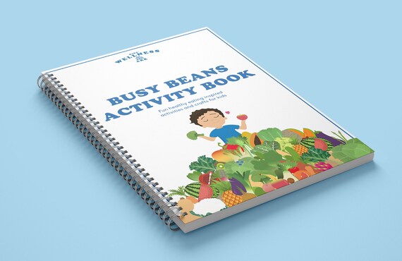 Kids' Healthy Eating Activity Book | Etsy
