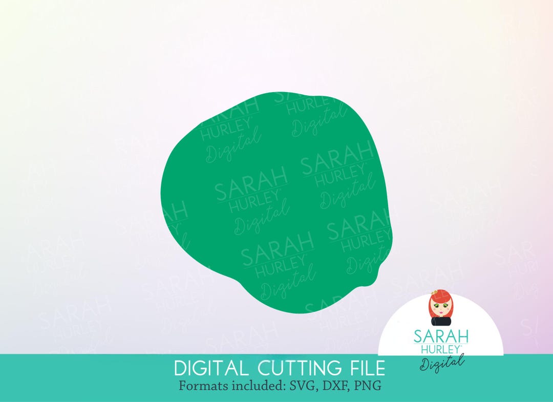 Paint Stroke Blob By sarah Hurley SVG Instant Download Digital Files ...