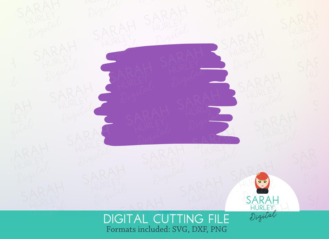 Paint Stroke By sarah Hurley SVG Instant Download Digital Files for ...