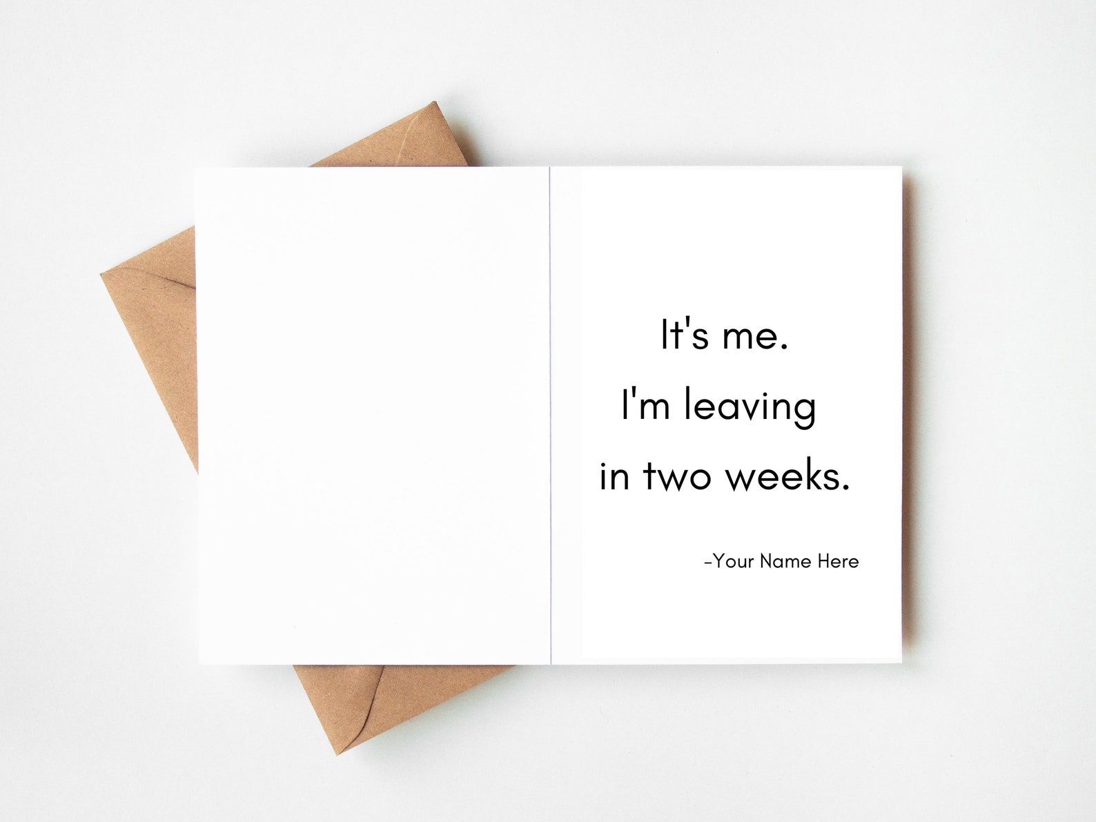 Express Your Sympathy With a Printable Card for Job Resignation, Sorry ...