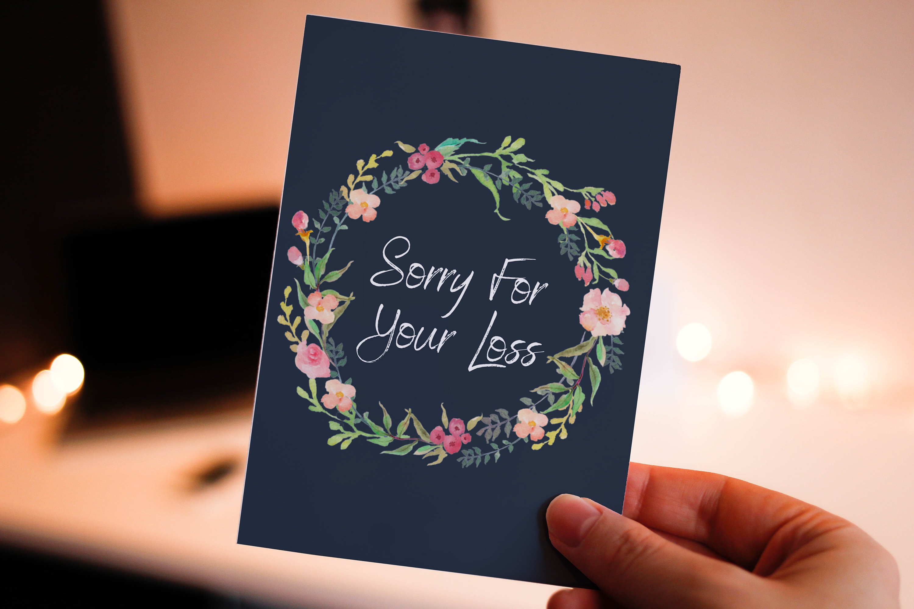 Express Your Sympathy With a Printable Card for Job Resignation, Sorry ...
