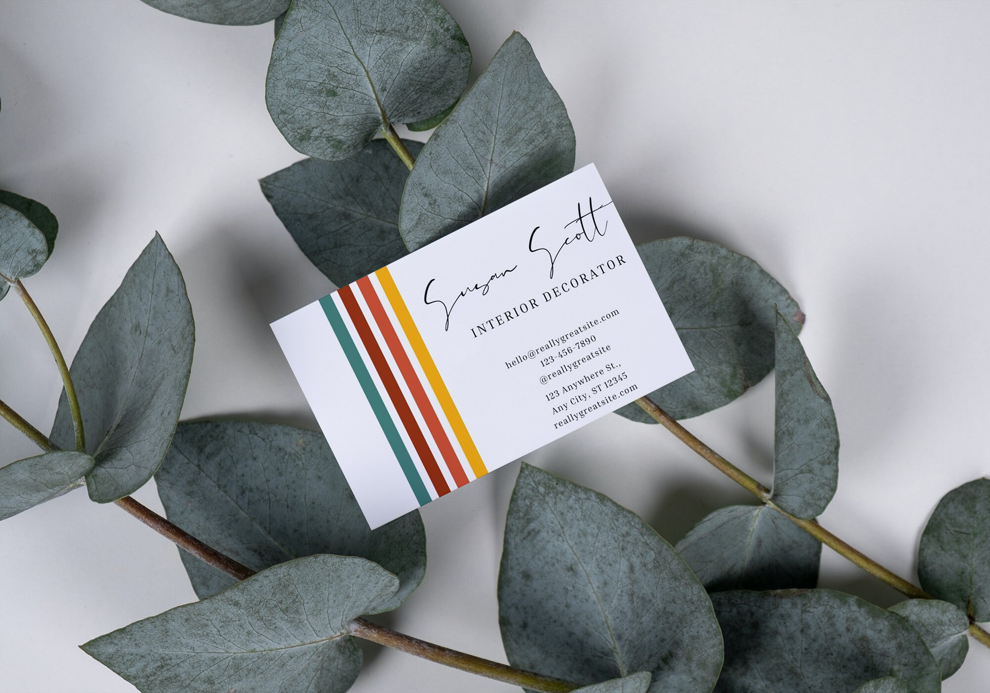 Custom Editable Business Card Download, Digital Download, Instant ...