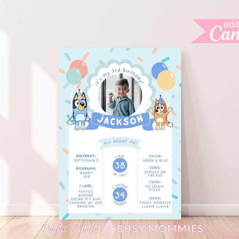 Three Posters Pink and Blue - Etsy