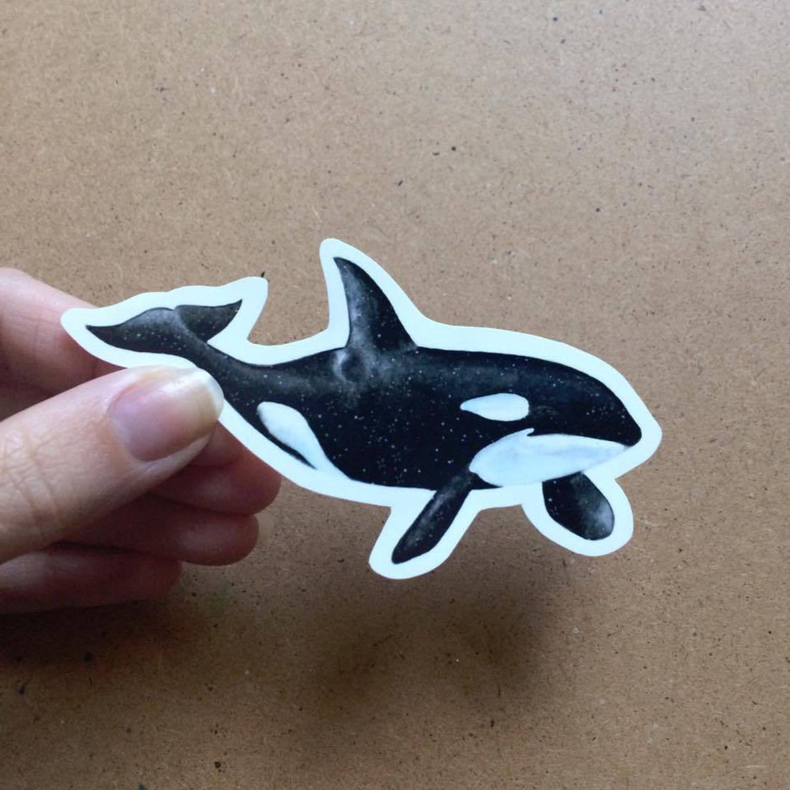Whale Stickers Orca Stickers Nautical Accessories Animal | Etsy