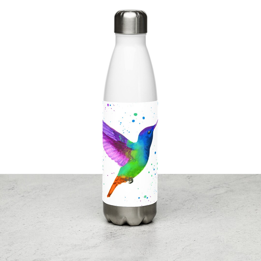 Hummingbird Bottle, Hummingbird Flask, Hummingbird Tumbler, Bird Lover ...