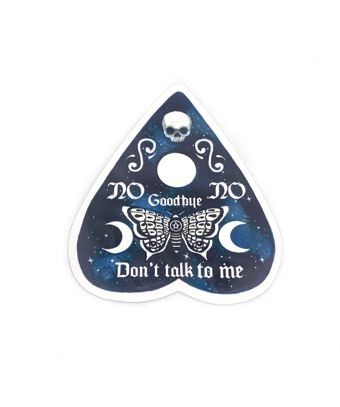 Ouija Sticker, Planchette Sticker, Gothic Sticker, Laptop Sticker ...