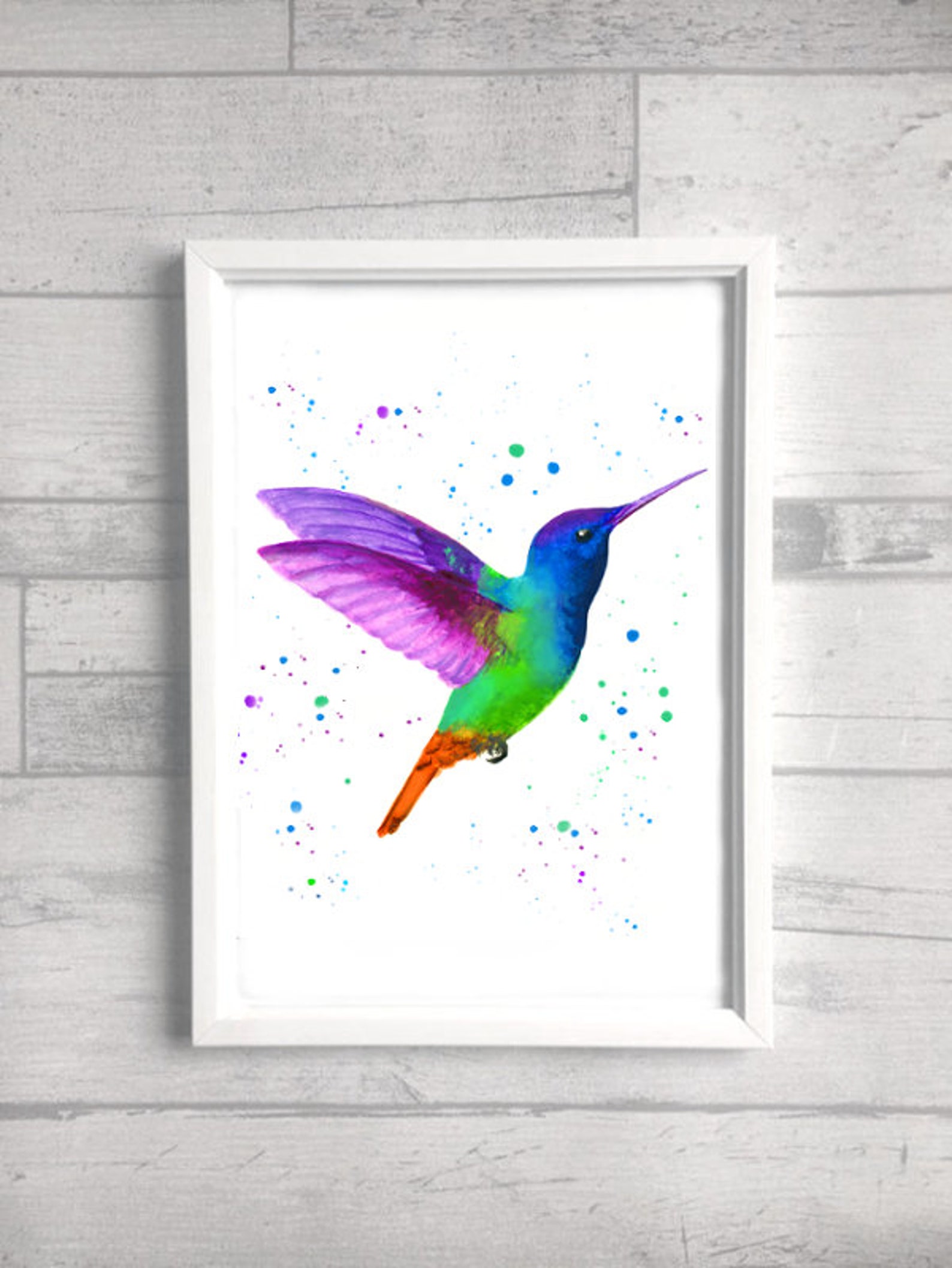 Hummingbird Print Hummingbird Art Hummingbird Wall Art - Etsy
