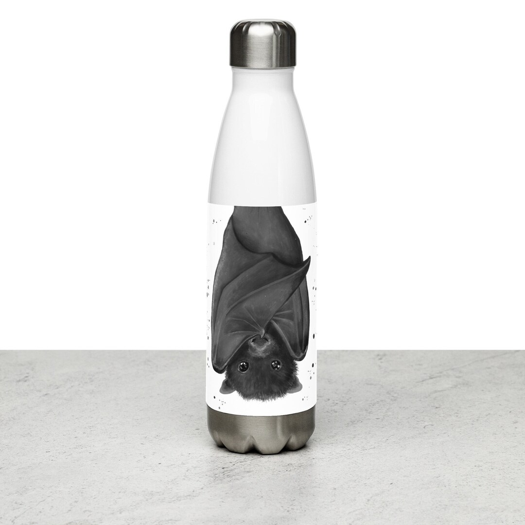 Bat Bottle, Bat Flask, Bat Tumbler, Bat Gift, Gothic Gift, Gothic ...