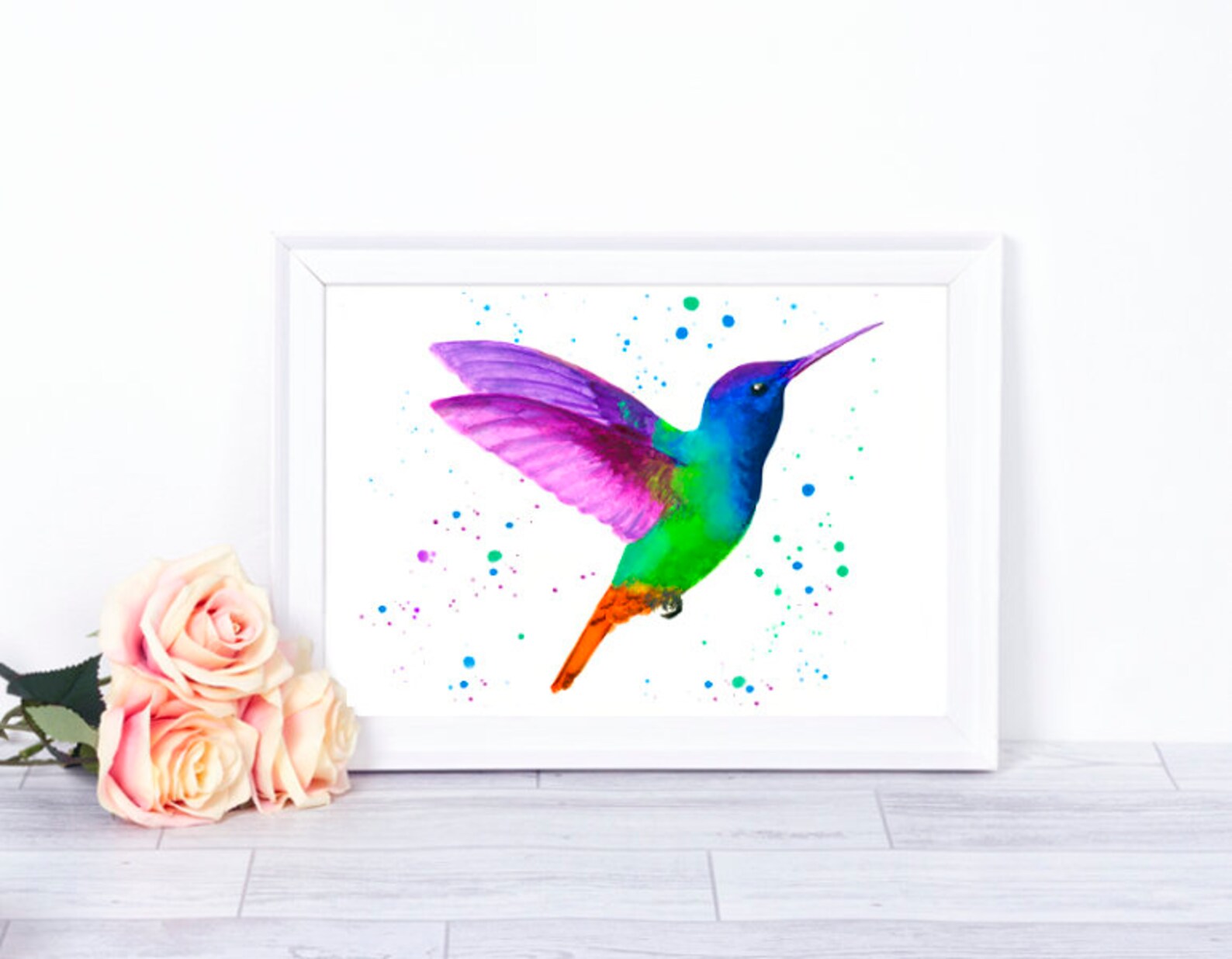 Hummingbird Print Hummingbird Art Hummingbird Wall Art - Etsy
