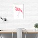 Flamingo Art Flamingo Print Tropical Print Animal Art - Etsy