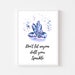 Crystal Art, Crystal Art Print, Girly Wall Art, Positive Quote, Crystal ...