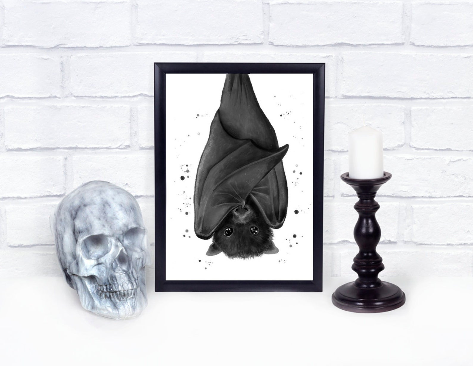 Bat Printable Printable Art Bat Art Digital Art Print - Etsy