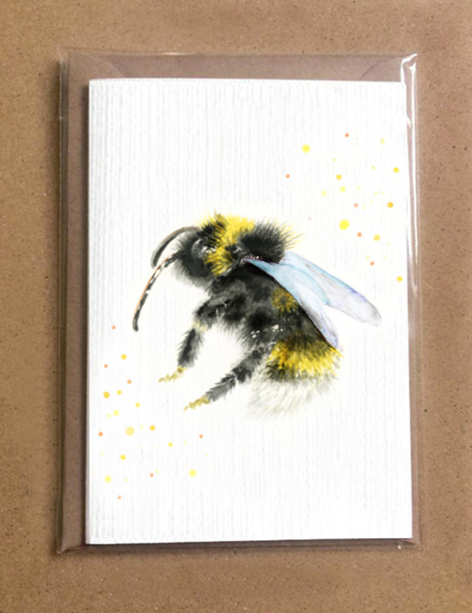 Bee Card Bee Birthday Card Bee Birthday Bee Greeting Card | Etsy