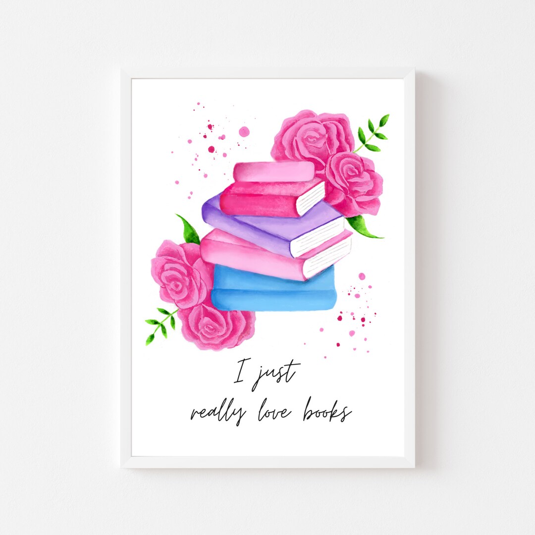 Book Art, Book Decor, Books Wall Art, Book Lover Gift, Bookish Gifts ...