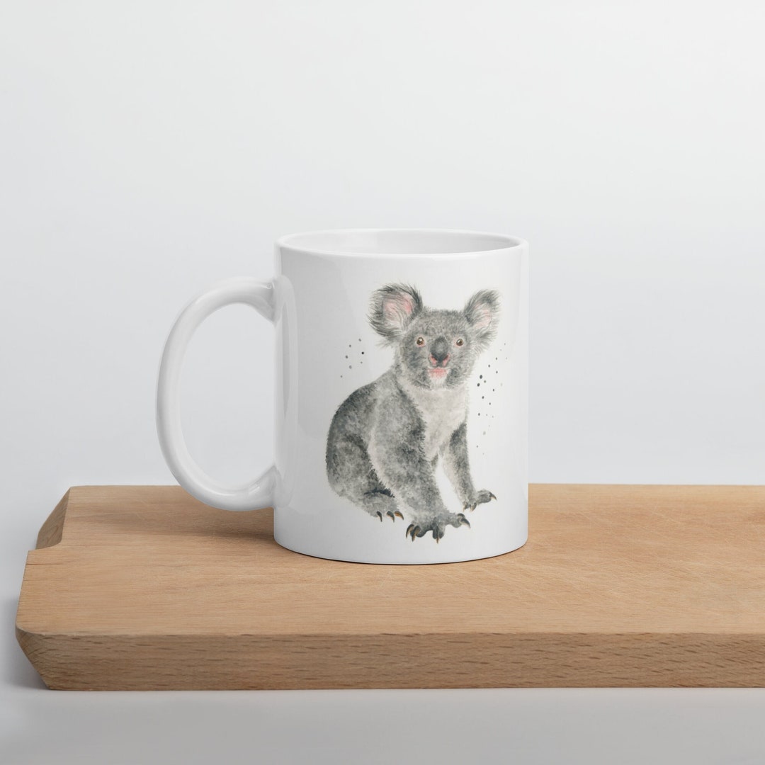 Koala Mug, Koala, Coffee Mug, Coffee Cup, Ceramic Mug, Tea Cup, Mugs ...