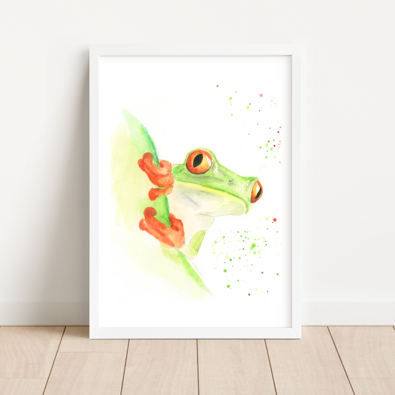 Frog Gifts, Frog Art, Frog Print, Tree Frog, Tree Frog Art, Jungle ...